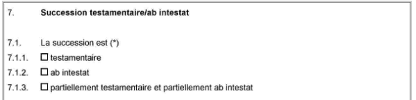 7. Succession testamentaire/ab intestat [Guide pratique formalisation CSE]